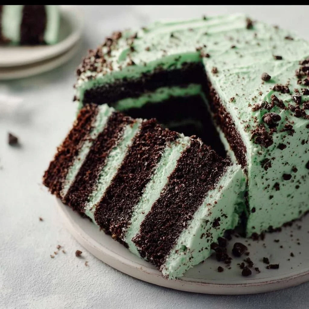 Mint Chocolate Cake